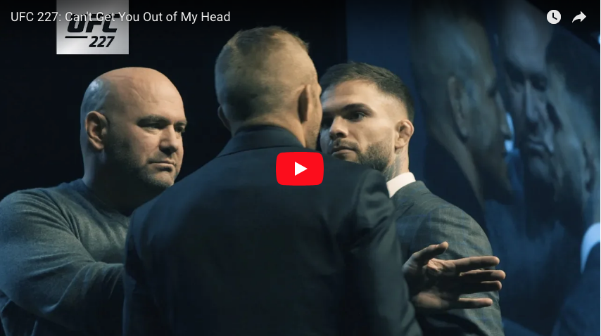Ufc 227 Dillashaw Vs Garbrandt 2 La Carte Du 4 Août Et Le Teaser