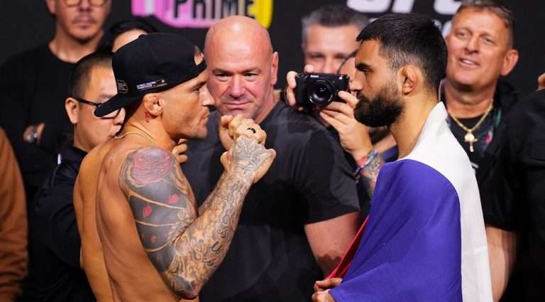 UFC 299 - Revivez l'ultime face à face entre Benoît Saint Denis et ...