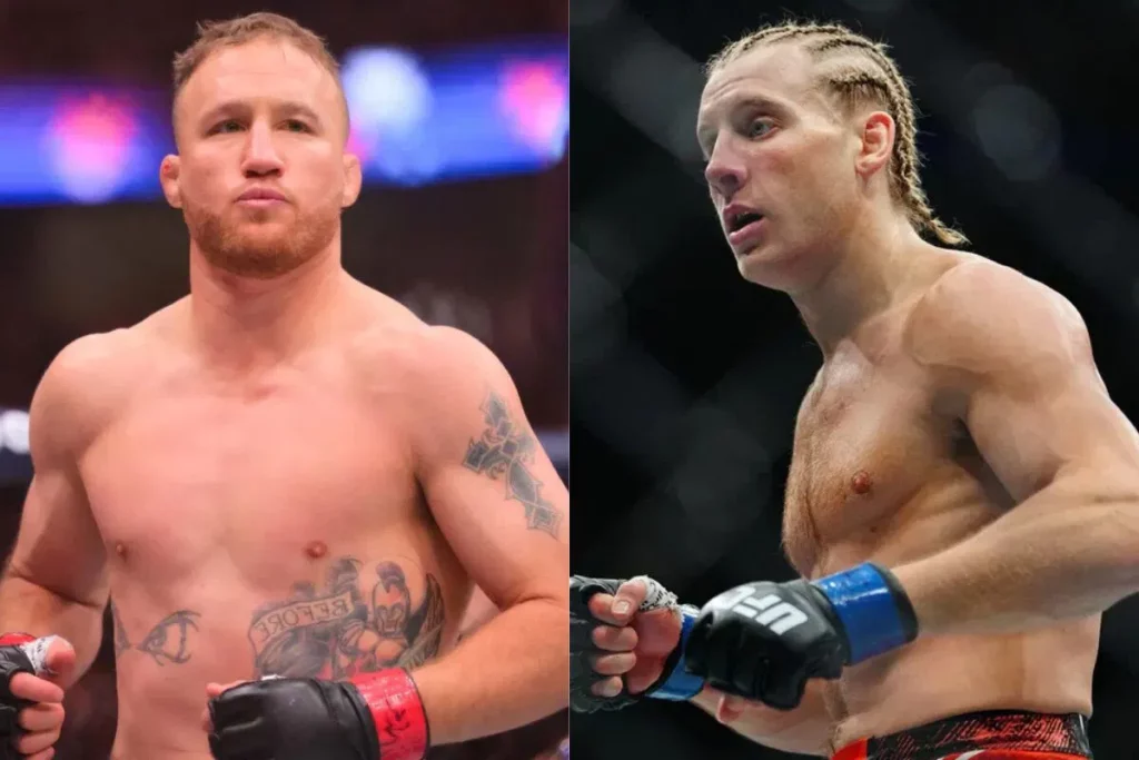 Justin Gaethje accuse Paddy Pimblett d’avoir manqué de respect à Dustin ...