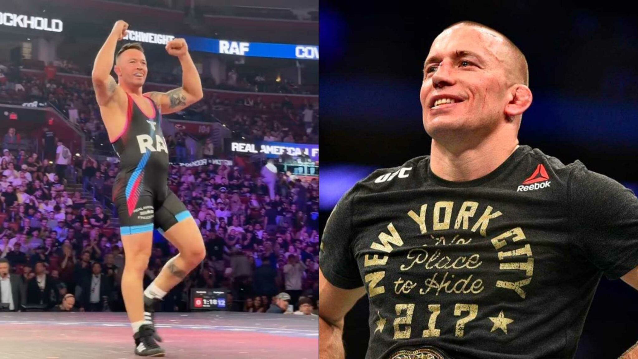Colby Covington bat Luke Rockhold au RAF 5 et call-out Georges St ...